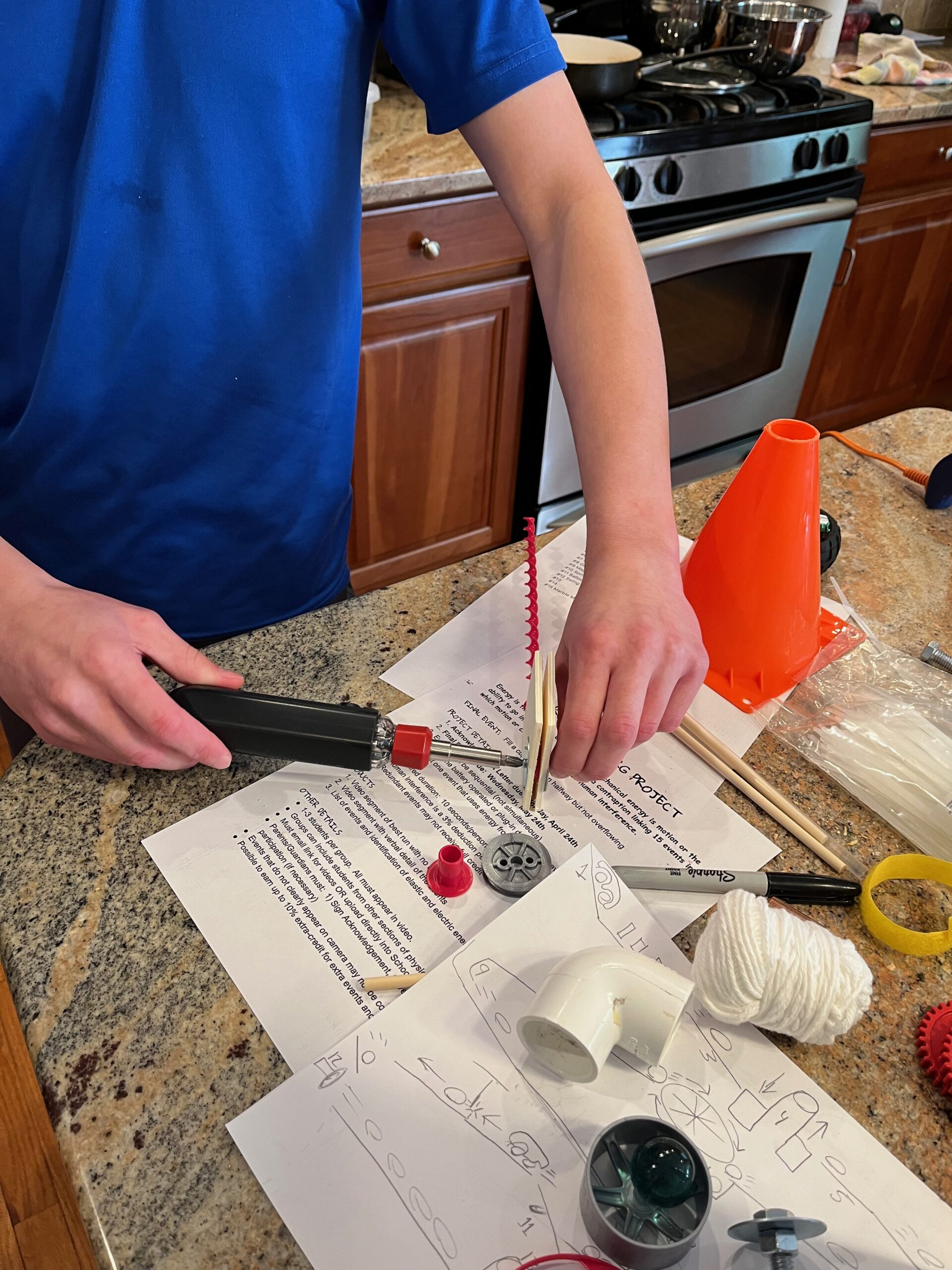 Our First Rube Goldberg Machine • Whimsical Widgets